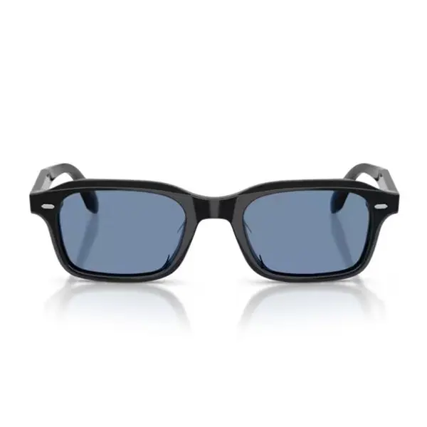 Oliver Spencer Rectangular Sunglasses - Black
