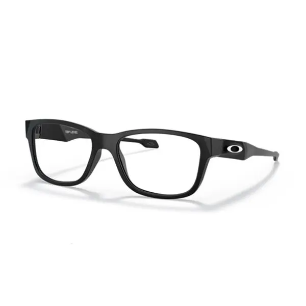 Oakley Full Rim Square Frame Eyeglasses - Black