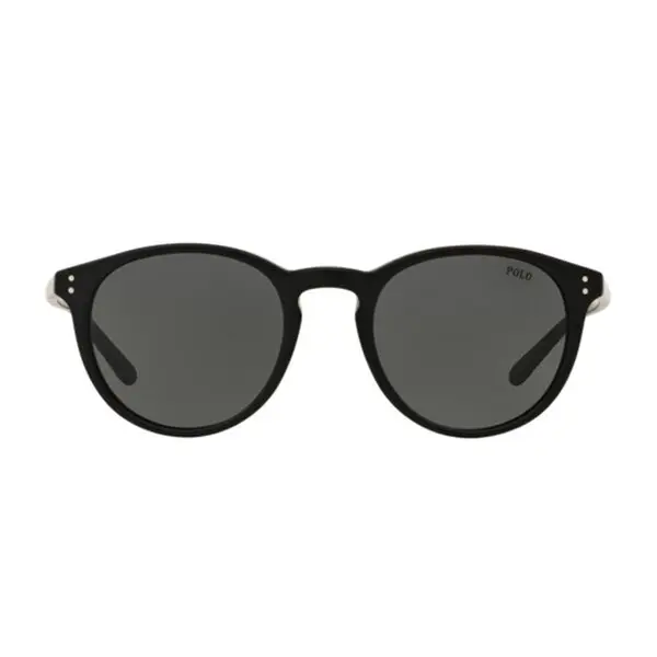 Polo Ralph Lauren Sunglasses With Round Frame - Black