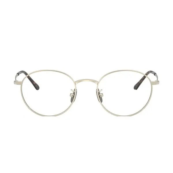 Polo Ralph Lauren Round Titanium Eyeglasses - Gold
