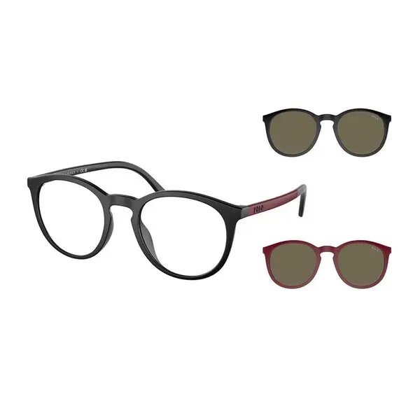 Polo Ralph Lauren Optical Frames With Magnetic Clip-ons