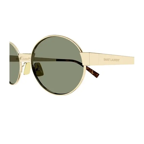 Saint Laurent Sl 692 Linea Sl Logo Sunglasses - Gold