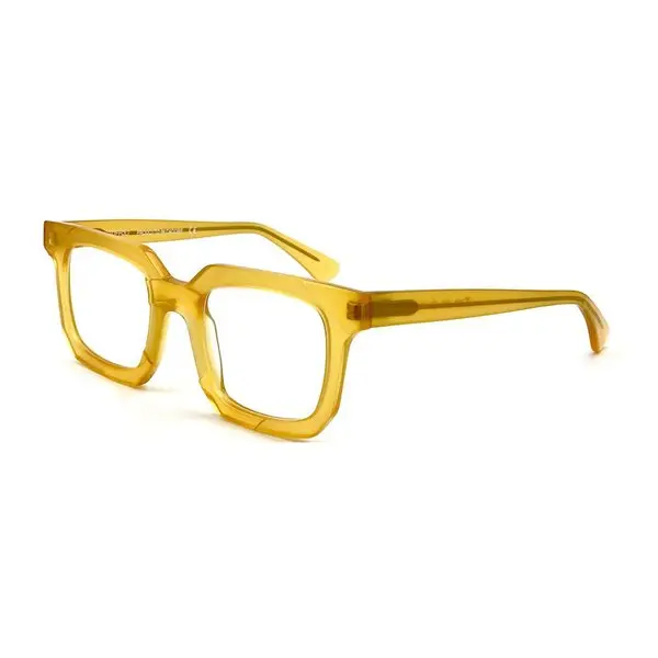TOFFOLI COSTANTINO Handcrafted Eyeglasses - Yellow
