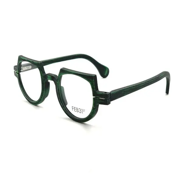 FEB31ST Lewis Verde Eyeglasses - Green