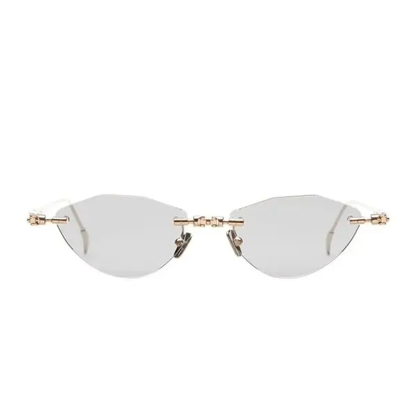 KUBORAUM Mask H64 Rimless Sunglasses - Rose Gold