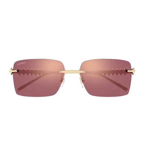 CARTIER Clash De Ct0545s Sunglasses - Gold