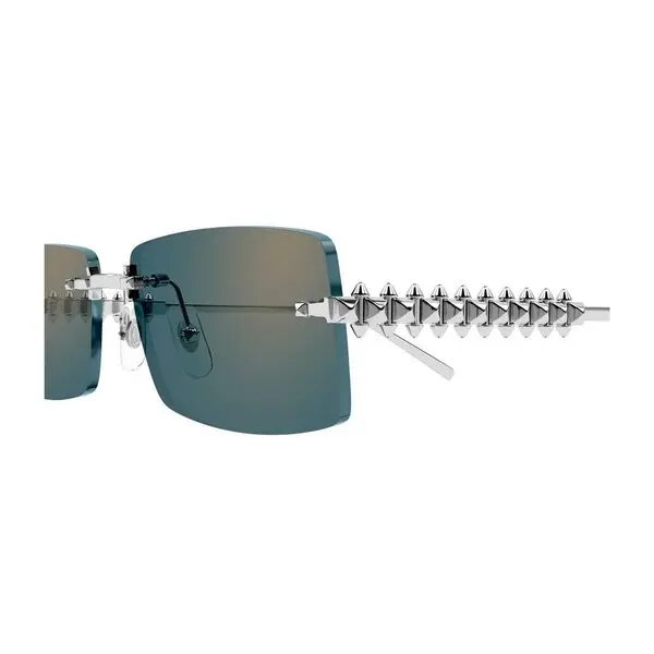 Cartier Clash De Ct0604s Sunglasses - Silver