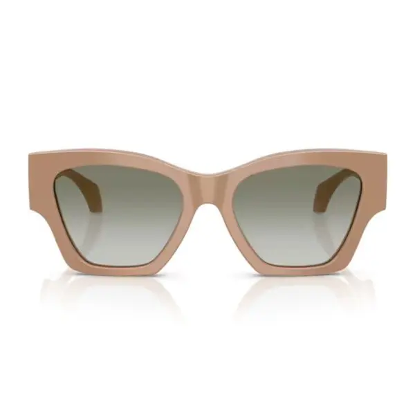 Versace Signature Square Frame Sunglasses - Brown