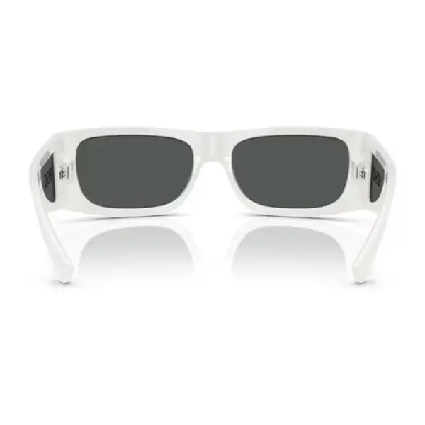 Versace Rectangle Sunglasses With Lens Logo