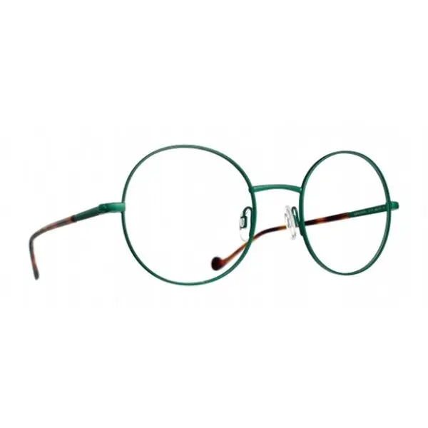 CAROLINE ABRAM Mini Vinyl Eyeglasses - Green