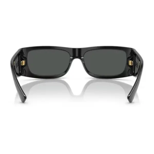 Versace Rectangle Sunglasses With Logo
