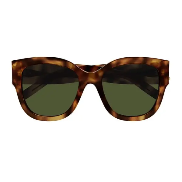 Saint Laurent Sl M95/f Linea Monogram Sunglasses - Havana