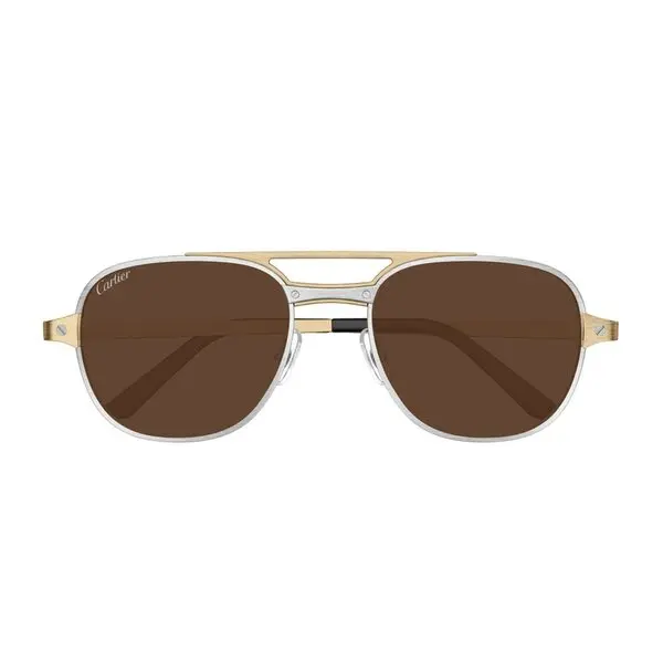 CARTIER Santos De Sunglasses - Gold