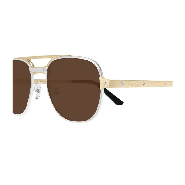 CARTIER Santos De Sunglasses - Gold