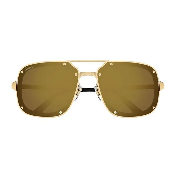CARTIER Santos De Sunglasses - Gold