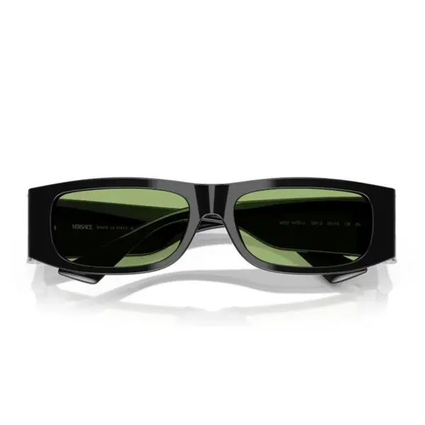 Versace Rectangle Sunglasses With Medusa Detail