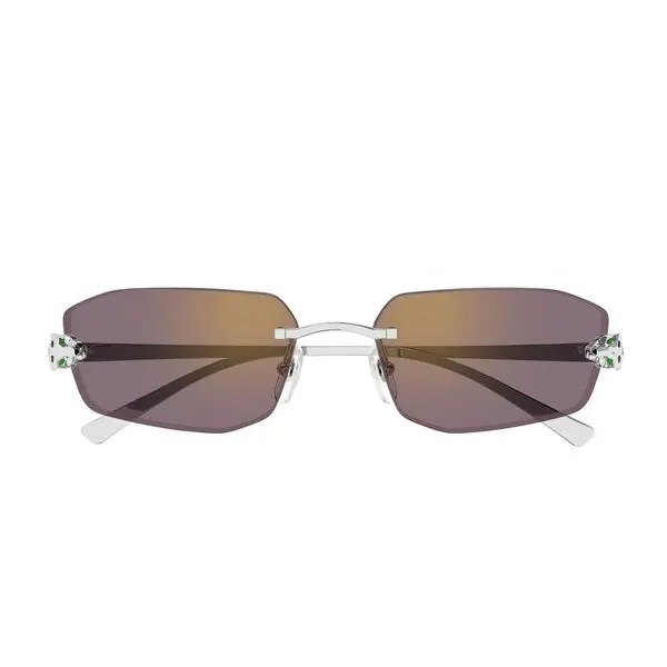 CARTIER Panthère De Sunglasses - Silver