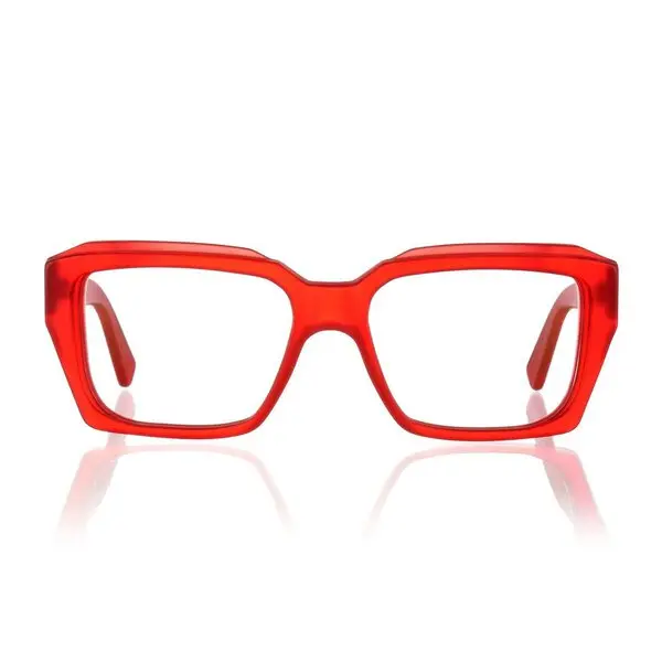 KIRK&KIRK Rectangle Eyeglasses - Red