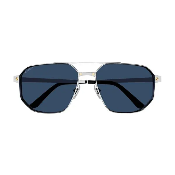 CARTIER Santos De Sunglasses - Silver