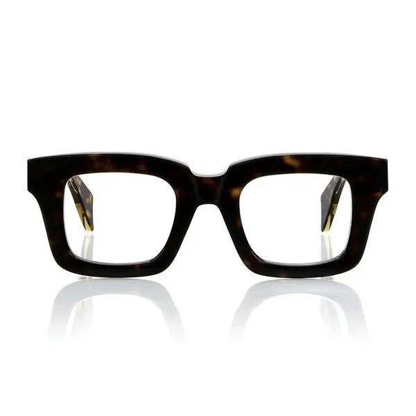 MONOKOL Square Frame Acetate Eyeglasses - Havana
