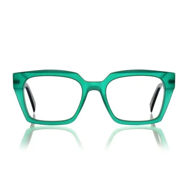 KIRK&KIRK Square Frame Eyeglasses - Green