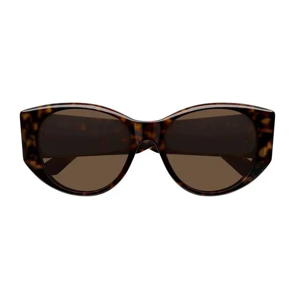 Balenciaga Linea Extreme Sunglasses - Havana