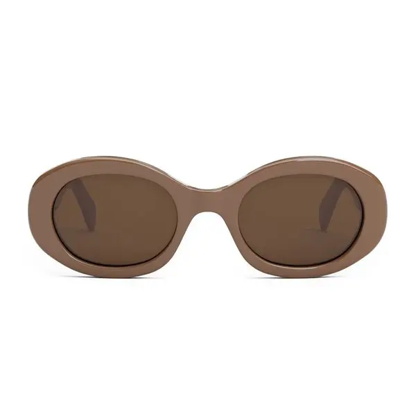 Celine Triomphe Oval - Brown