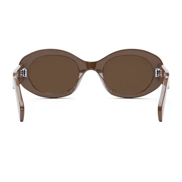 Celine Triomphe Oval - Brown