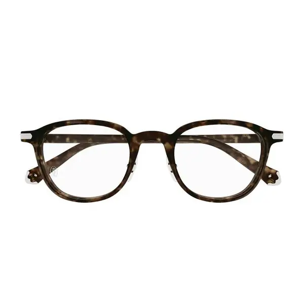CARTIER Première De Ct0560o Havana Optical Frame - Brown