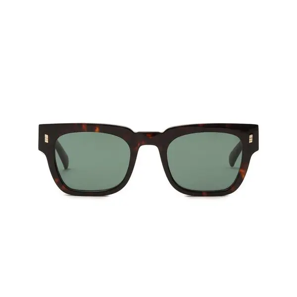 GAST Rectangular Acetate Frame With Metal Details