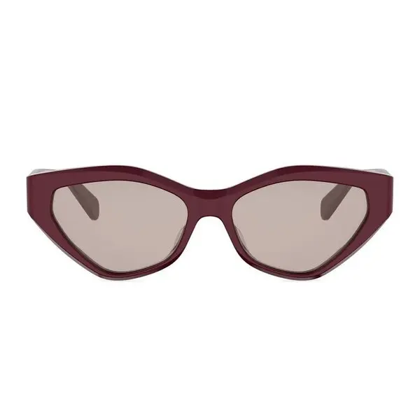 Celine Triomphe Cat Eye Sunglasses - Red