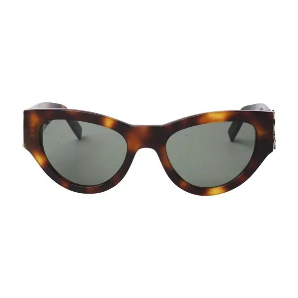Saint Laurent Linea Monogram Sunglasses - Brown