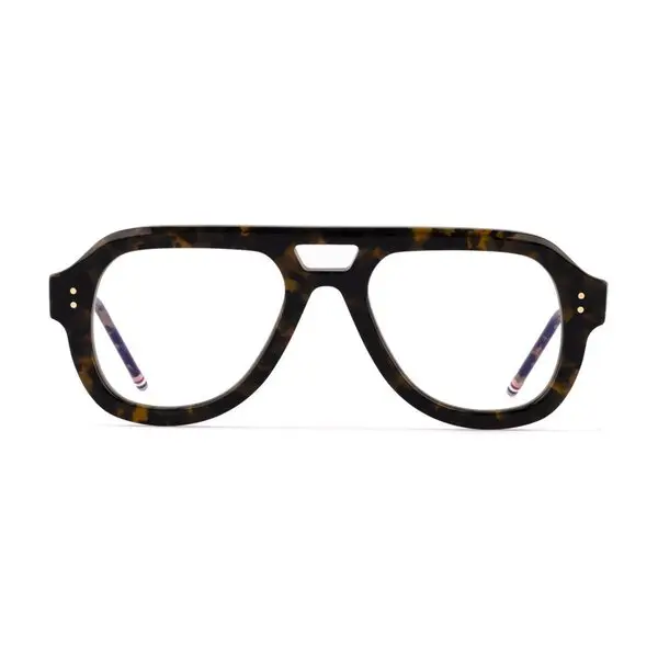 Thom Browne Aviator Eyeglasses - Brown