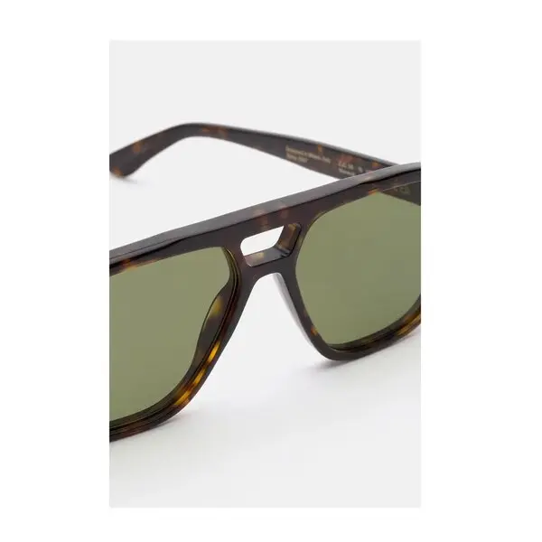 RETROSUPERFUTURE Pilot Sunglasses With Havana Acetate Frame