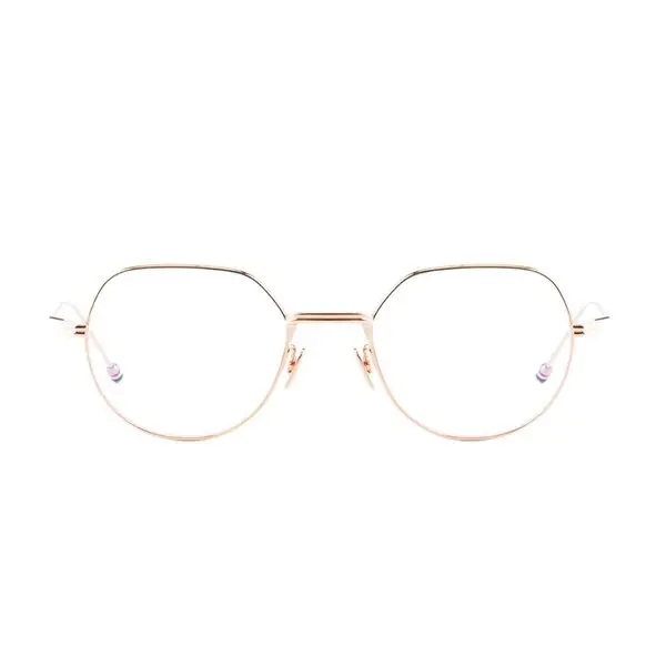Thom Browne Octagon Eyeglasses - Rose Gold