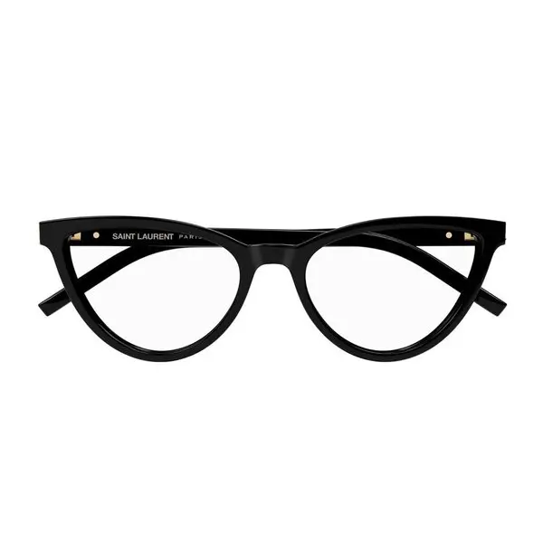 Saint Laurent Linea Monogram Optical Frames - Black