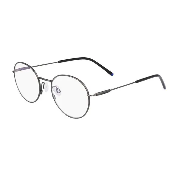 ZEISS Full Rim Round Frame Eyeglasses - Gray