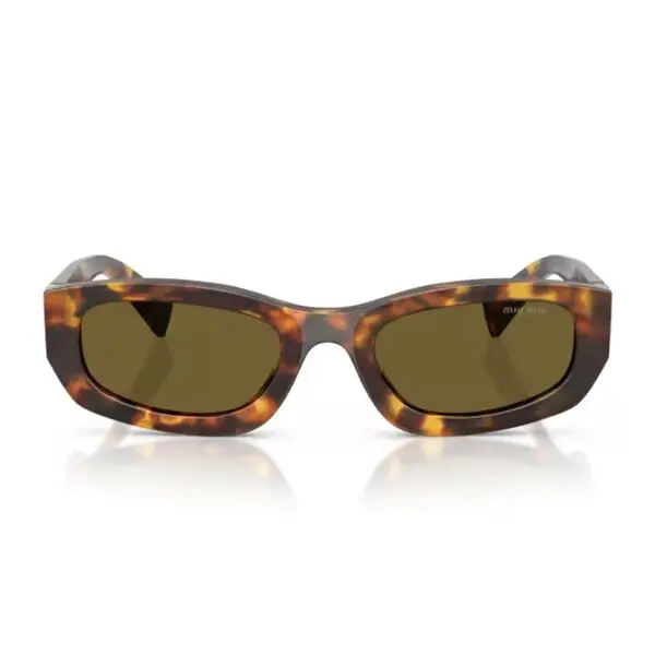 Miu Miu Miu Glimpse 0mu B04s Sunglasses - Havana