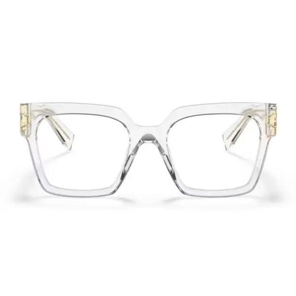 Miu Miu Square Frame Eyeglasses - Transparent