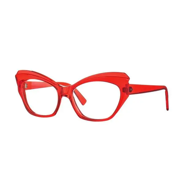 KIRK&KIRK Michelle Cat Eye Eyeglasses Kirk & Kirk - Red