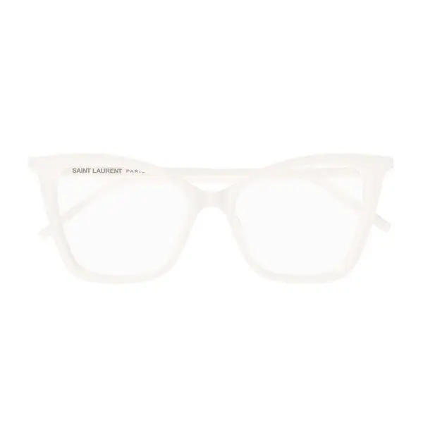 Saint Laurent Sl 386 Linea Corner Angle Eyeglasses - White