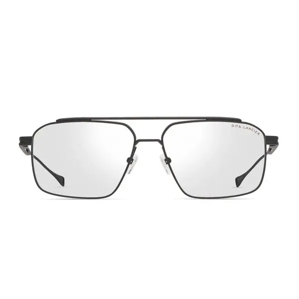 DITA LANCIER Titanium Square Frame Eyeglasses - Black