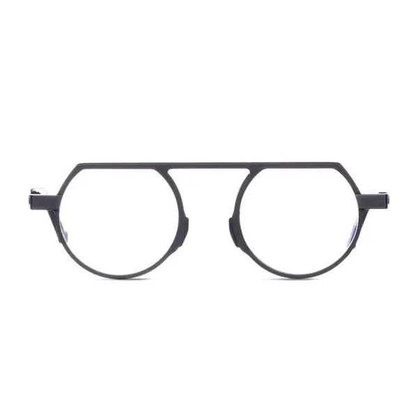 VAVA EYEWEAR Clip-on Octagon Frame - Black