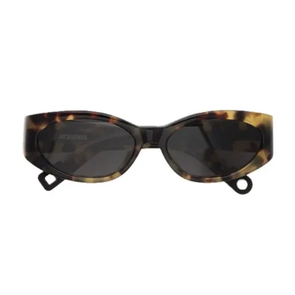 Jacquemus Les Sculptures Jac4 Ovalo Sunglasses - Brown