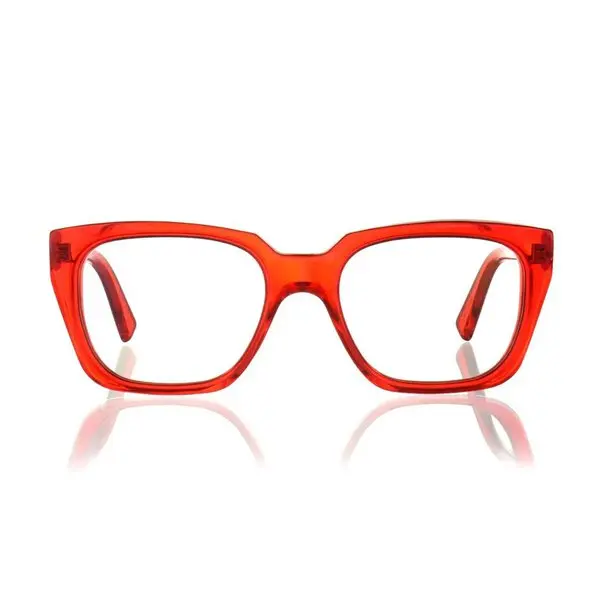 KIRK&KIRK Rectangle Eyeglasses - Red