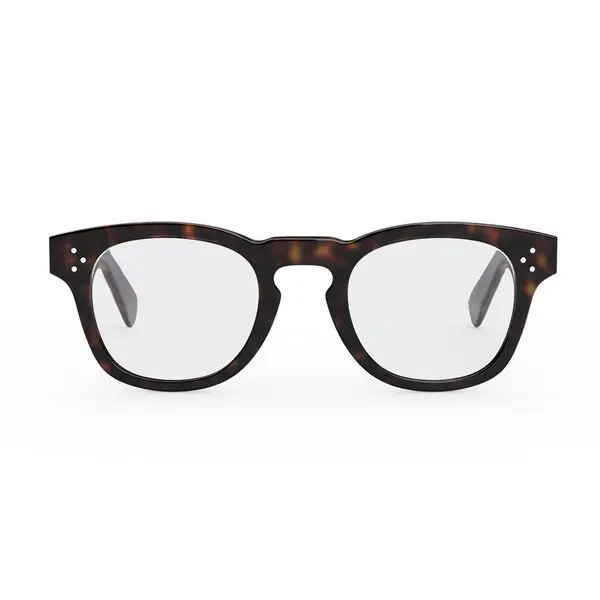 Celine 3 Dots Hd Eyeglasses - Brown