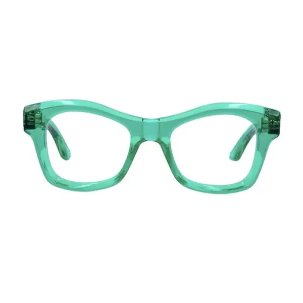 PANETTI EYEWEAR Squared Eyeglasses - Green