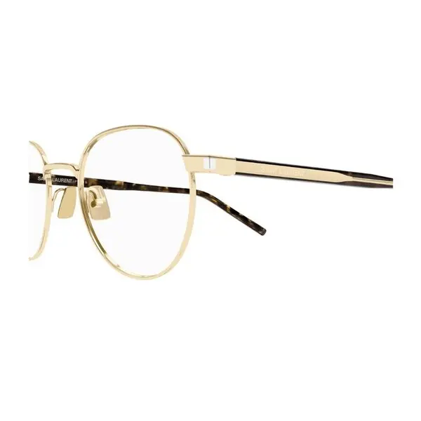 Saint Laurent Sl 781 Linea Corner Angle Eyeglasses - Gold