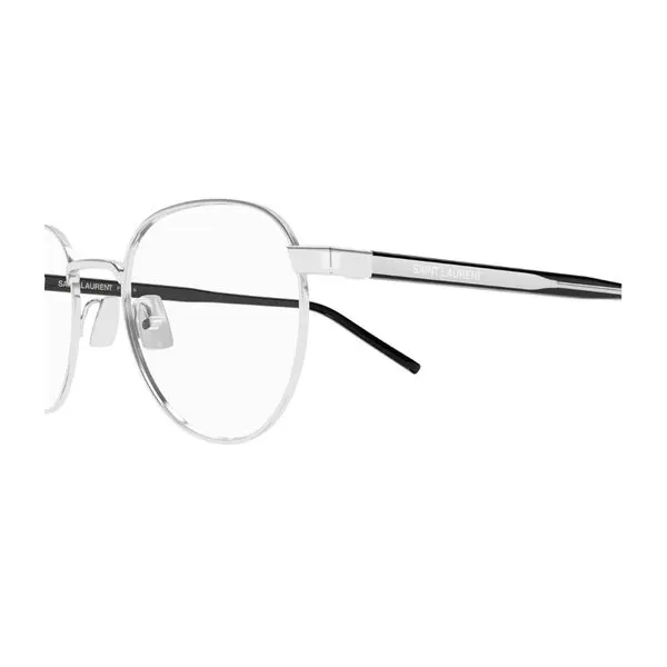Saint Laurent Sl 781 Linea Corner Angle Eyeglasses - Silver