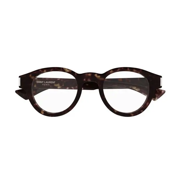 Saint Laurent Sl 792 Linea Corner Angle Eyeglasses - Brown